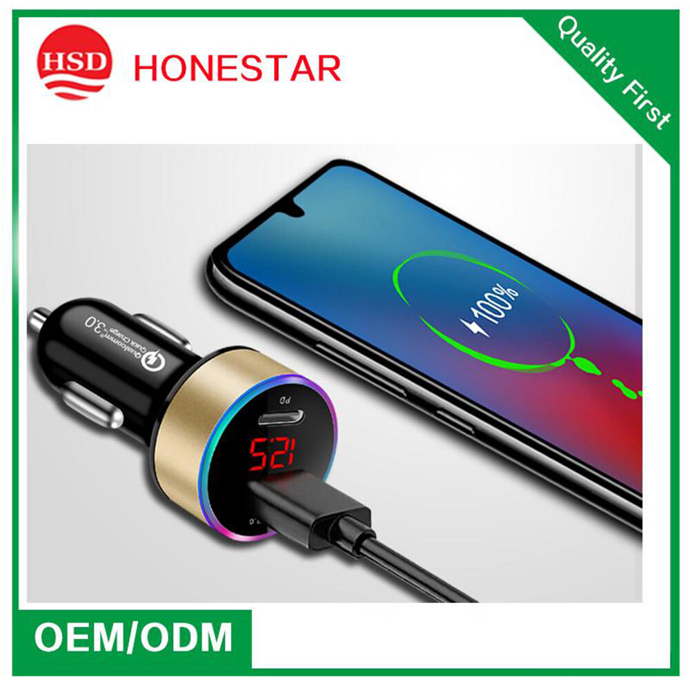 Buy Wholesale China Qc 3.0 Usb+pd Fast Car Charger Aluminum Alloy ...