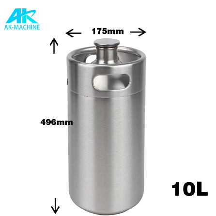 Stainless Steel Drums Keg With 10l Pure Milk Big Keg And Many Empty ...