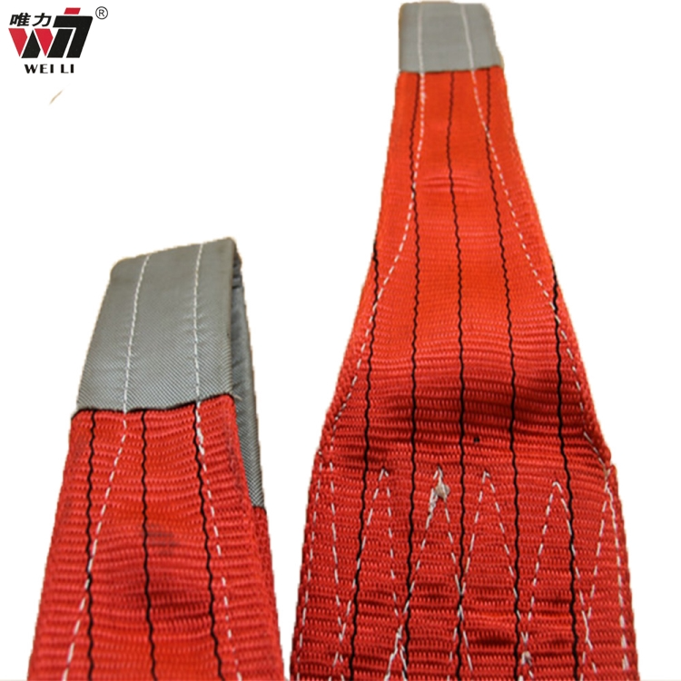 Canada Industrial Safety 10 Ton 25ton Cargo Crane Duplex Straps Nylon ...