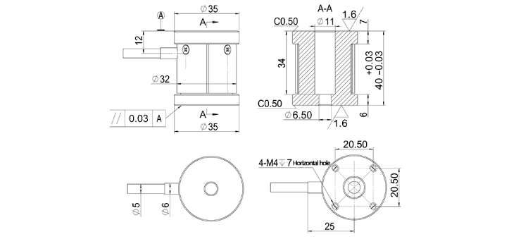 Bulk Buy China Wholesale Kunwei Hollow Column Load Cell 2ton $25 from ...