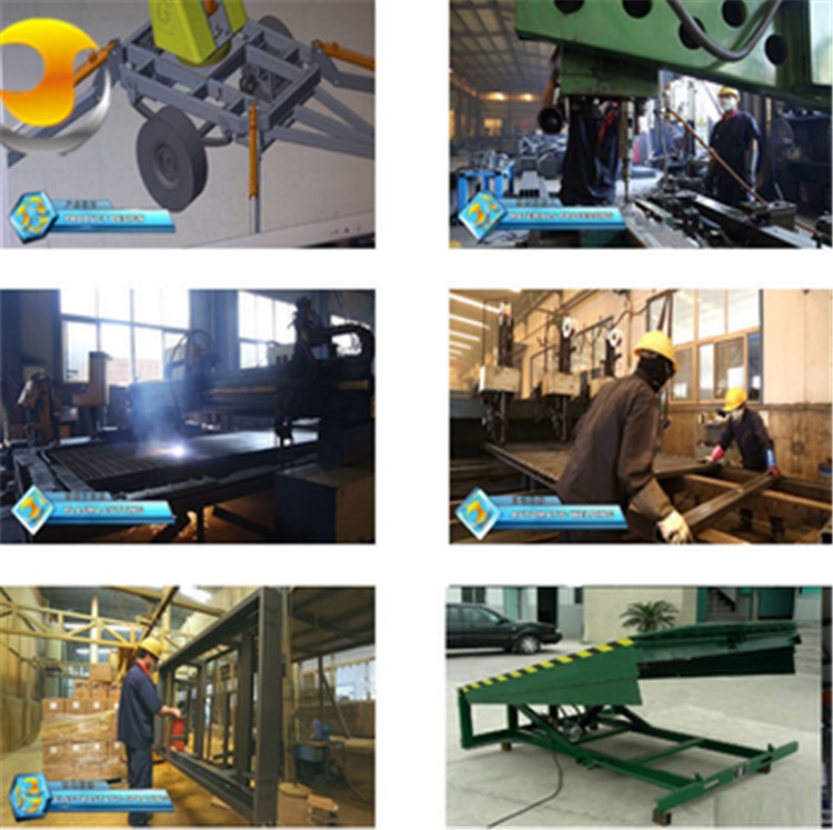 Customized Platform Dimensions Fixed Hydraulic Dock Leveling Ramp ...