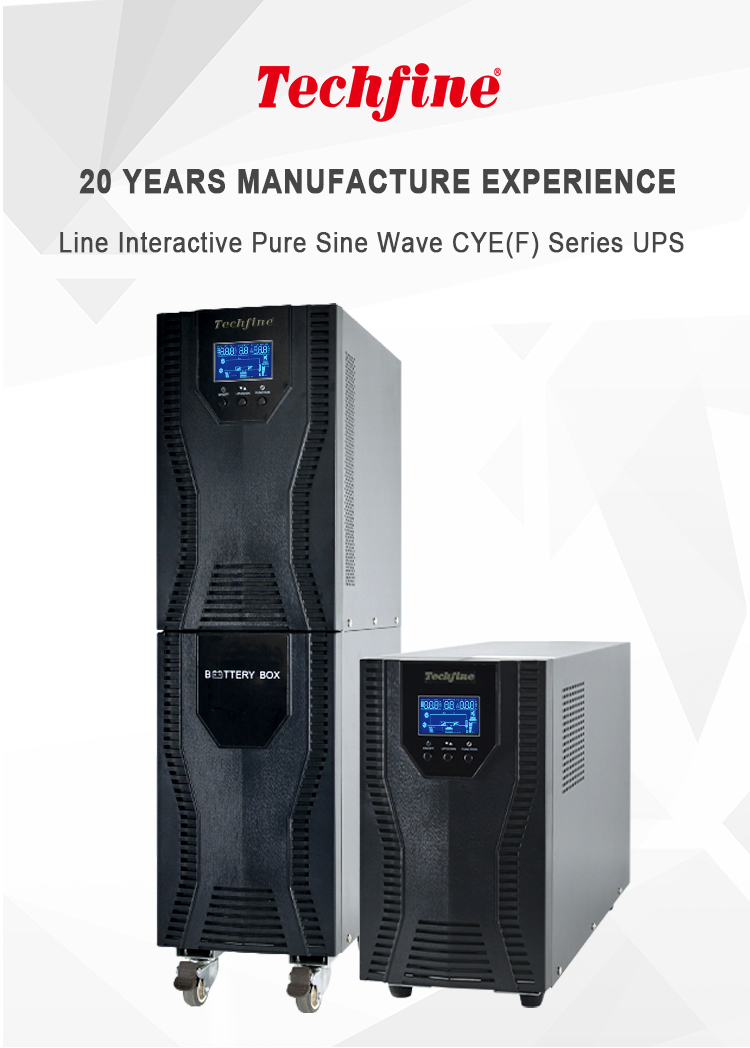 Buy Standard Quality China Wholesale Techfine No Break Line Interactive Ups 1000va 2000va 3000va ...