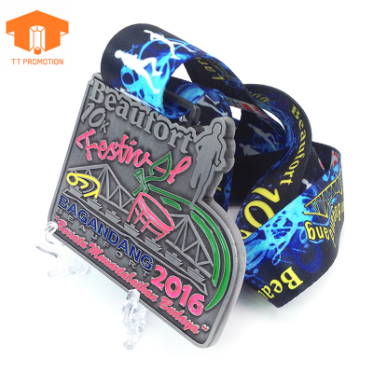 Bulk Buy China Wholesale Custom Neck Ribbon Medal Plate Metal Souvenir ...