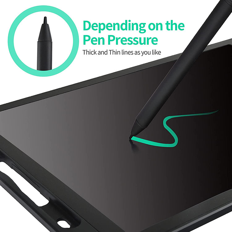 Gift Toy Electronic Memo Pad 12 Inch Colorful Screen Lcd Drawing Board ...