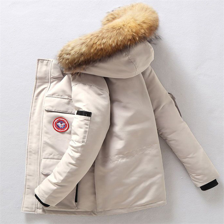 2022 Men's New Down Canada Jacket Outdoor Thickening Wind-resistant ...