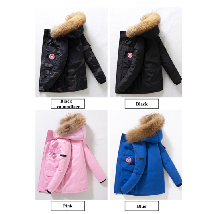 2022 Men's New Down Canada Jacket Outdoor Thickening Wind-resistant ...