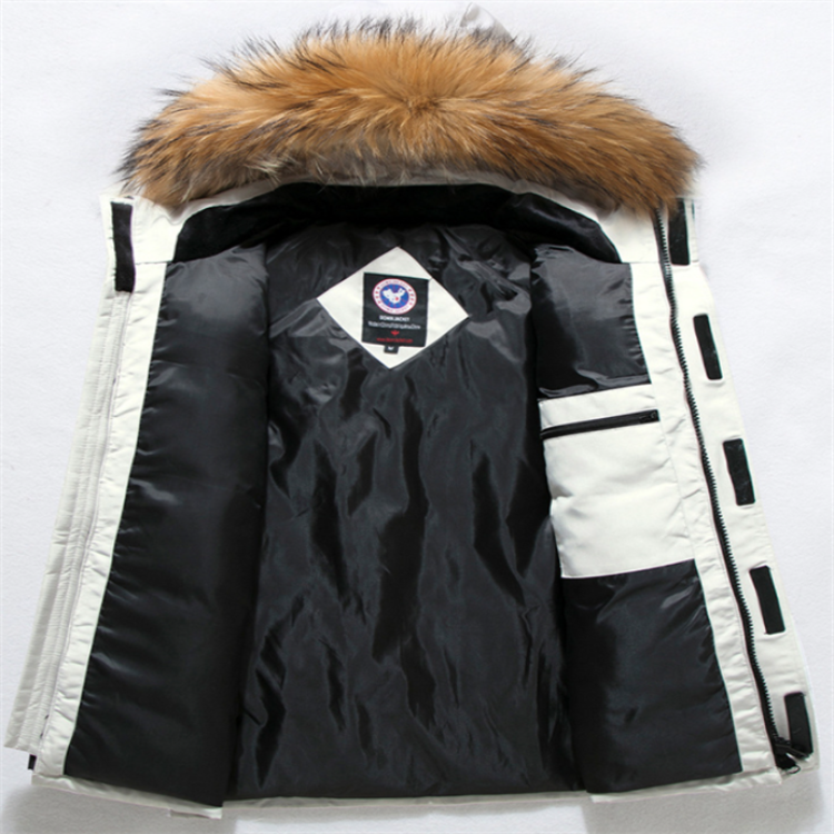 2022 Men's New Down Canada Jacket Outdoor Thickening Wind-resistant ...