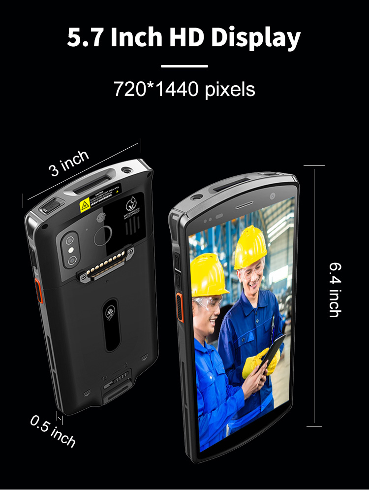 Buy Wholesale China Urovo Dt50 5.7 Inch Handheld Android Logistics Pda 2d Barcode Scanner Mobile ...