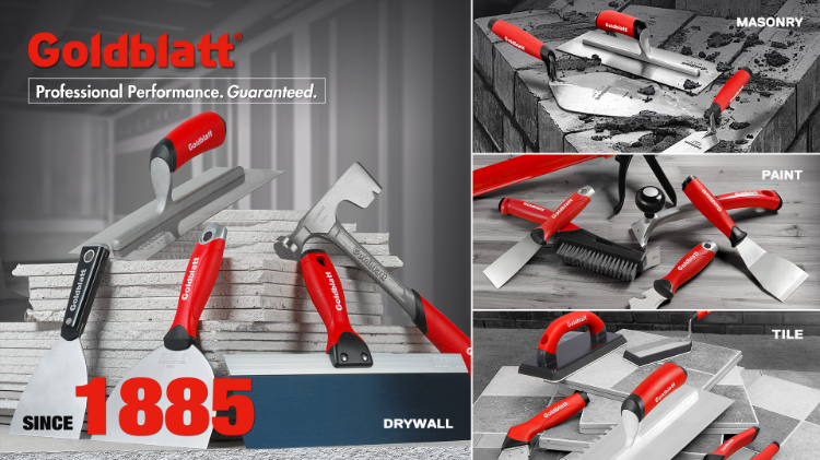 Goldblatt Masonry Tools Pointed Trowel 5in. X 2-1/2in.pro Pointing ...