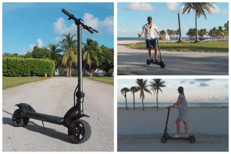 Buy Wholesale China Adult Wide Wheel 500w Dual Motor Scooter Widewheel ...