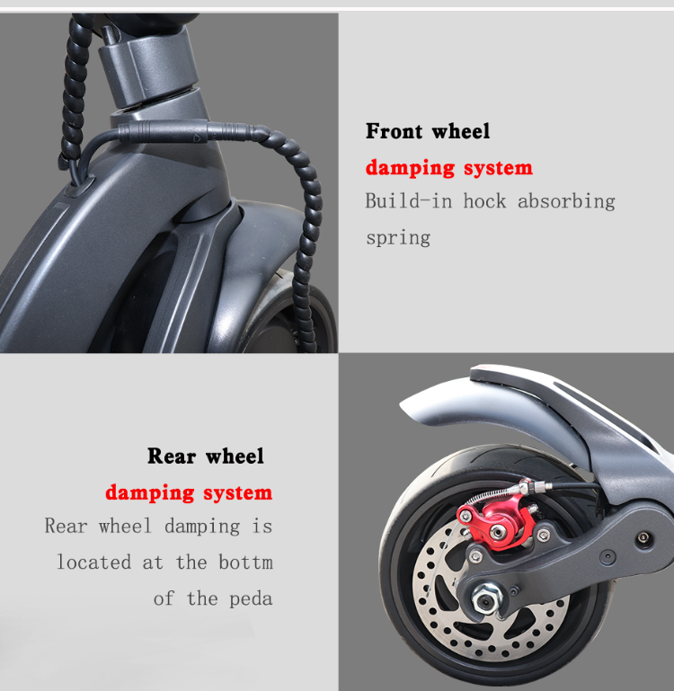 Buy Wholesale China Adult Wide Wheel 500w Dual Motor Scooter Widewheel ...