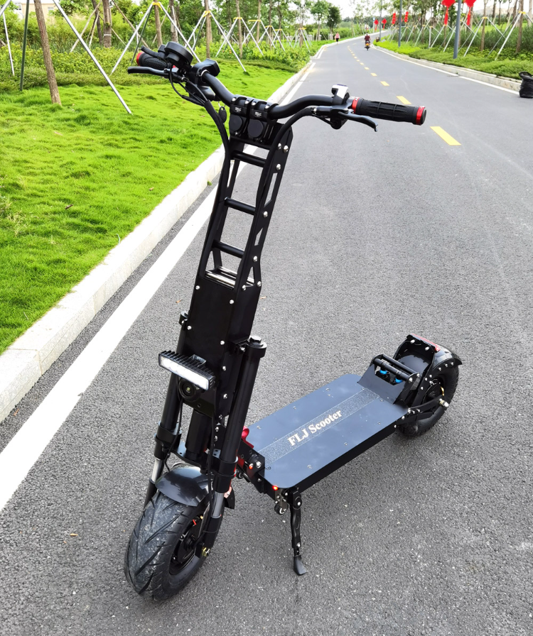 Buy Wholesale China Flj K6 6000w Electric Scooter 13 Inch Fat Tire ...