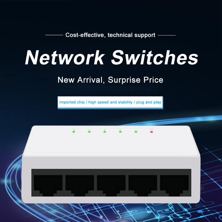 Buy Wholesale China Smart 100base-t Adaptive Network Fast Switcher Plug ...