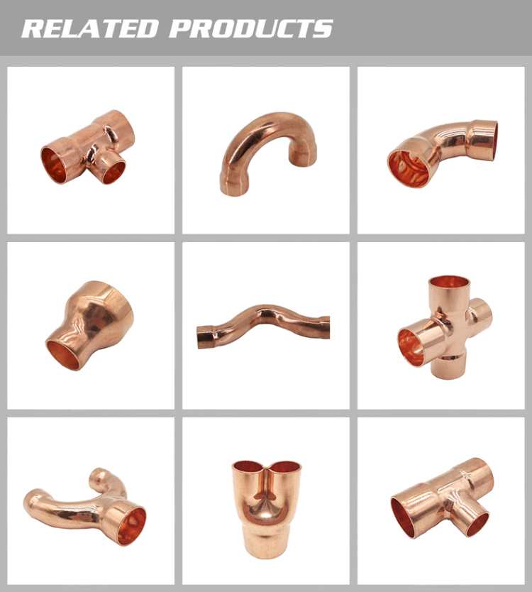 High Quality Copper P Trap Type Elbow Copper Refrigeration Fittings ...