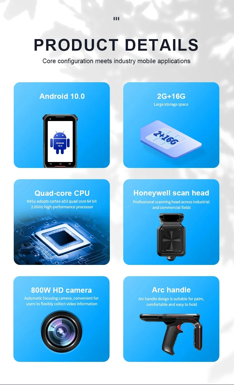 Buy Wholesale China Pistol Grip Android 10 Mobile Pdas Barcode Scanner ...