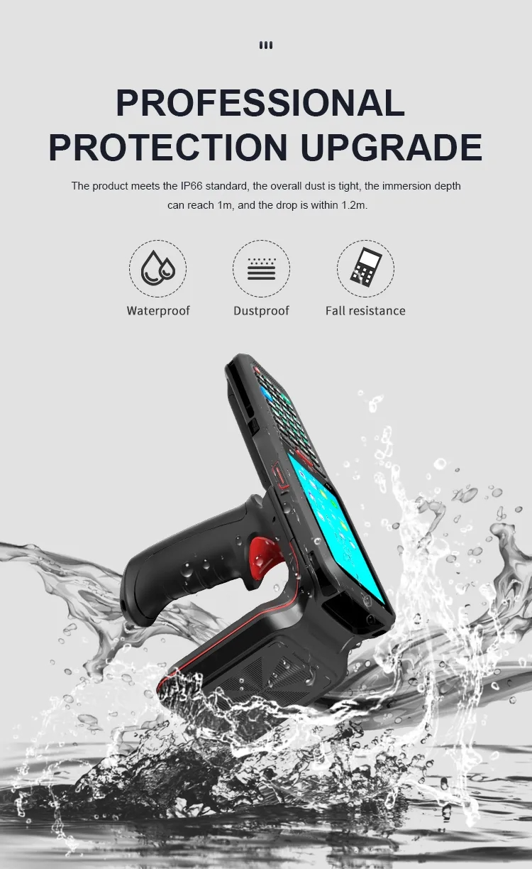 Buy Wholesale China Pistol Grip Android 10 Mobile Pdas Barcode Scanner ...