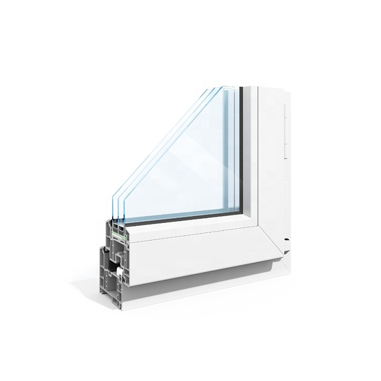 High Quality Pvc Upvc Plastic Triple Glazed Windows, Plastic Windows ...