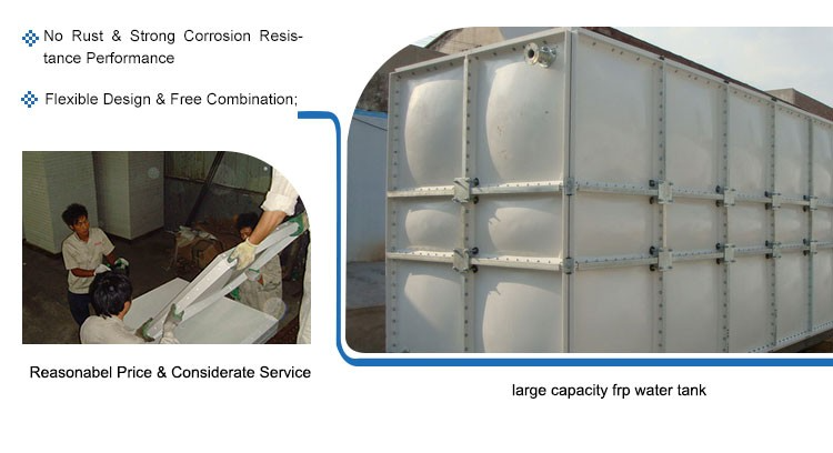 Bulk Buy China Wholesale 500 ~ 1000000 Liters Rectangular Grp Frp Smc Assembly Modular Water ...