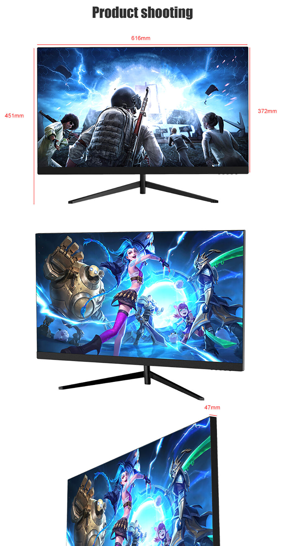 Hot Sale High Resolution Pc Gaming Computer Monitor 1440p 2k Desktop ...