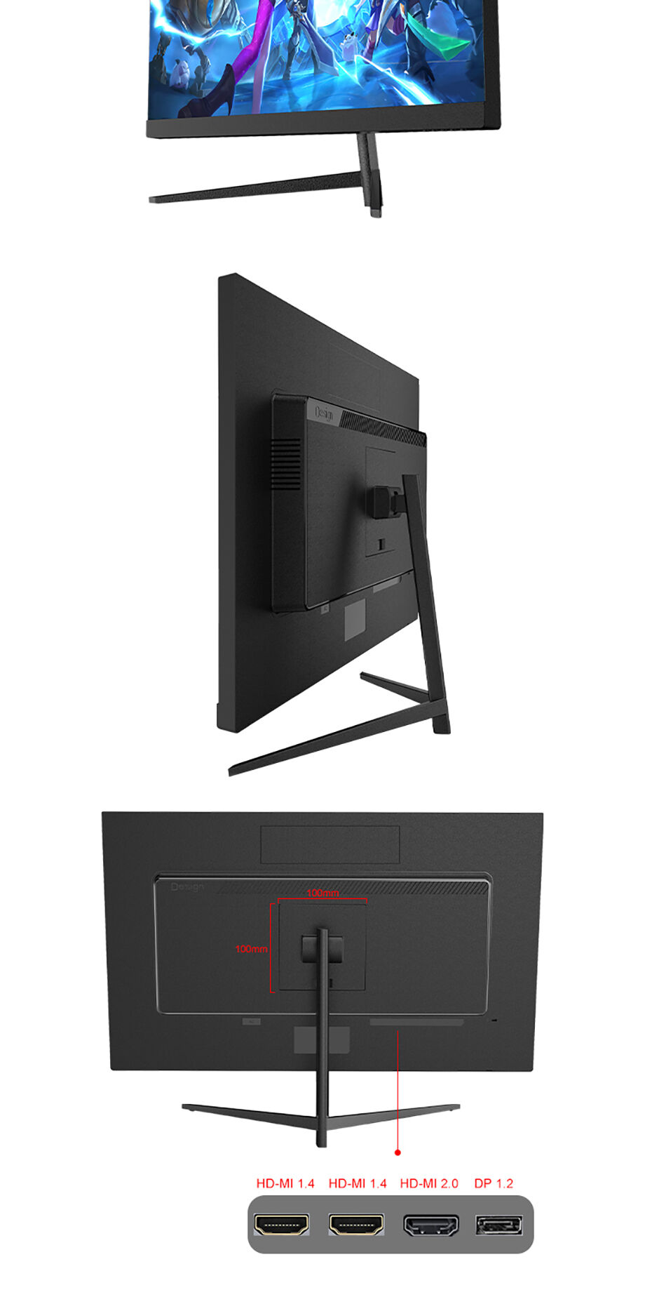 Hot Sale High Resolution Pc Gaming Computer Monitor 1440p 2k Desktop ...