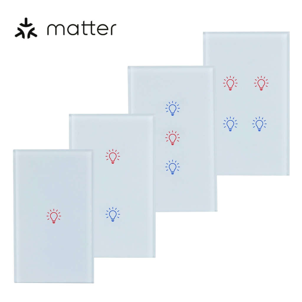 Buy Wholesale China Wifi Wall Switch Tuya Matter Smart Home Autamation ...