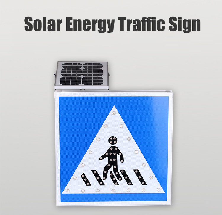 Solar Energy Warning Led Traffic Sign - Buy China Wholesale Led Traffic ...