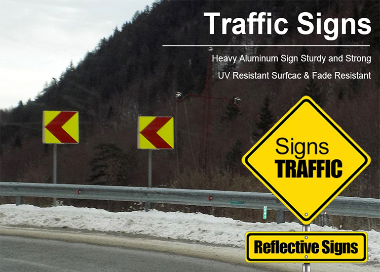 Buy China Wholesale Factory Warning Roundabout Symbol Aluminum Sign, A Yellow Sign Showing Three ...