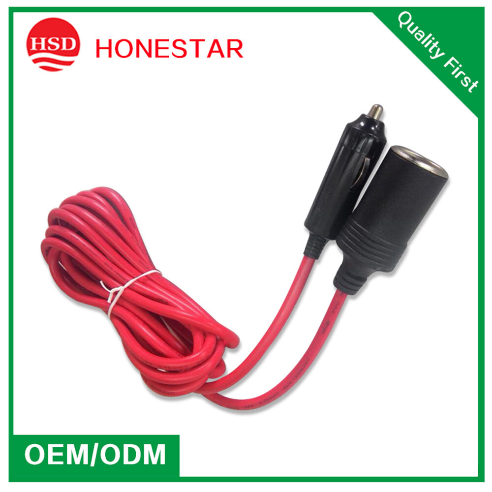 Buy Wholesale China 12v Car Charger Socket Power Plug Cable 18awg Ul ...