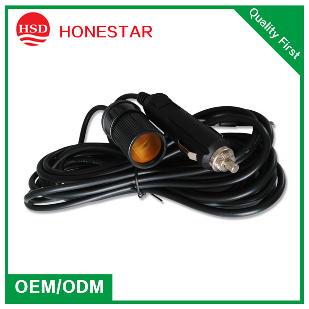 Buy Wholesale China 12v Car Charger Socket Power Plug Cable 18awg Ul ...
