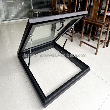 Balcony Power Sunroof Windows Aluminum Laminated Glass Skylight Window ...