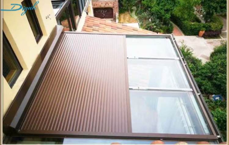 Buy Wholesale China Aluminium Shutter Roof Auto Blind For Skylight ...