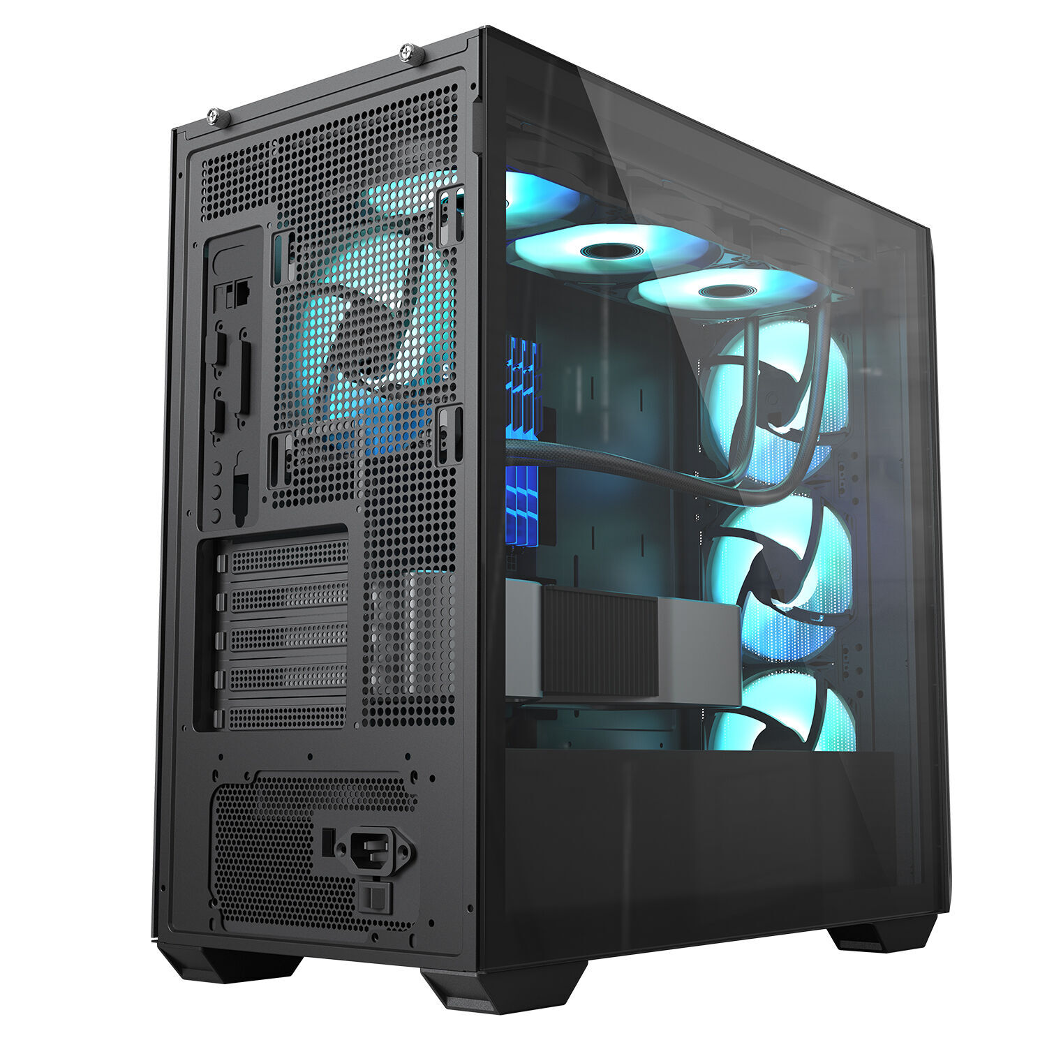 Sama Strong Cooling Metal Mesh Gaming Pc Casing Support 40 Series Gpu ...