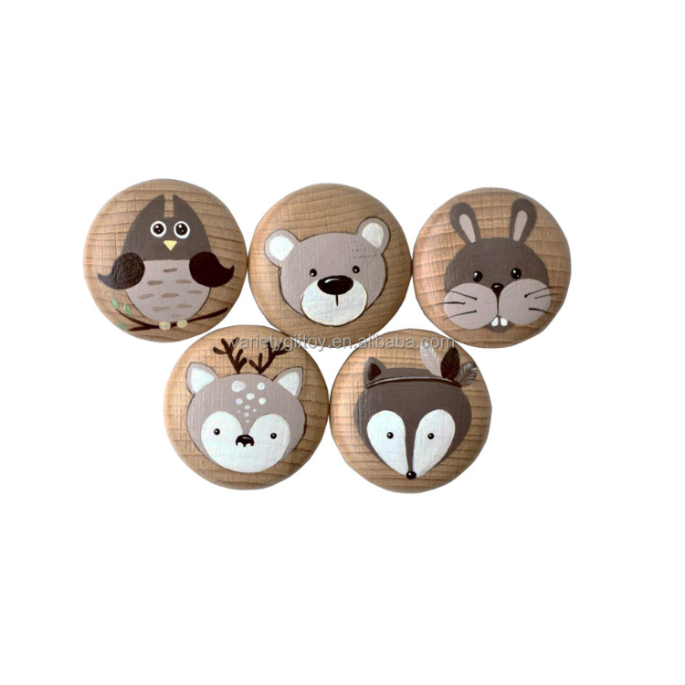 Buy Wholesale China Wooden Africa Animal Dresser Drawer Knob Hand ...