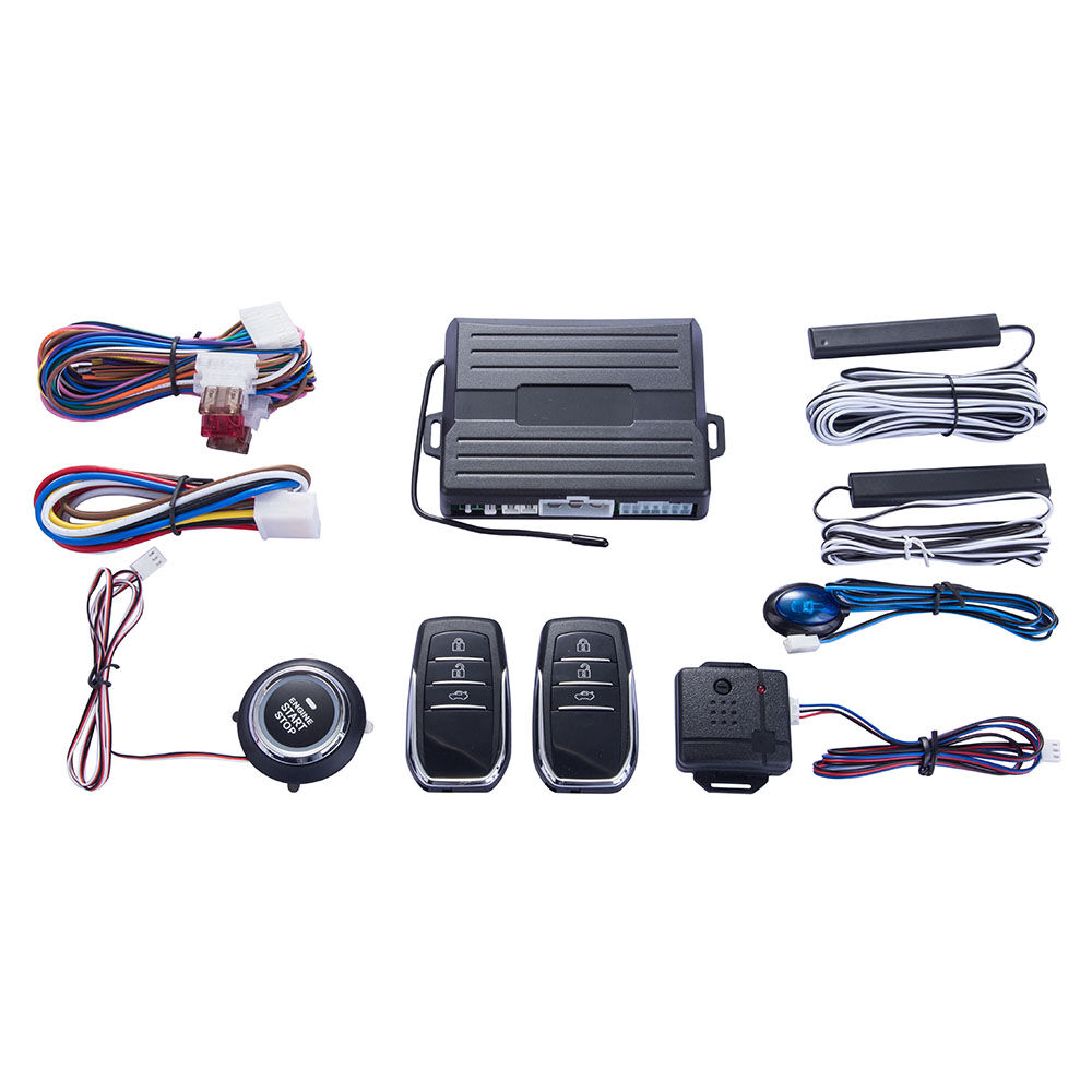 Push Button To Start Stop Engine Mobile Phone App With Bt Pke Keyless ...