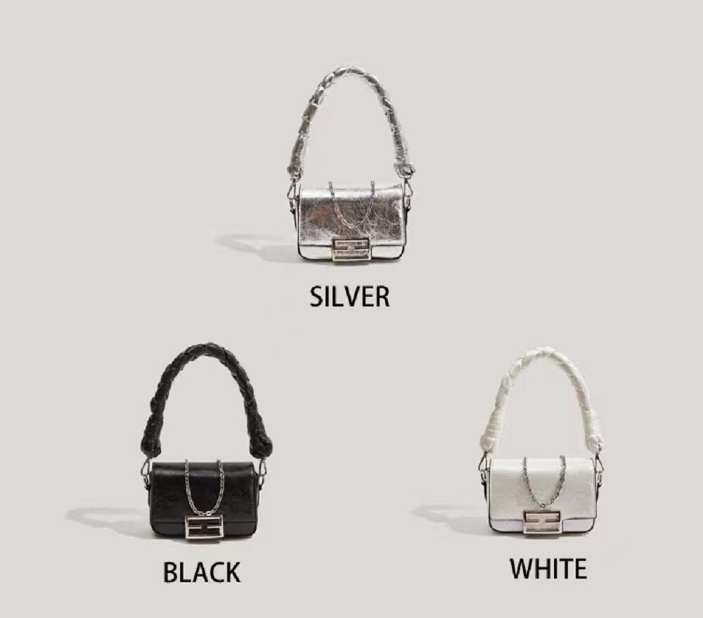 Buy Wholesale China Silver Woven Chain Small Square Bag Xia Xin New ...