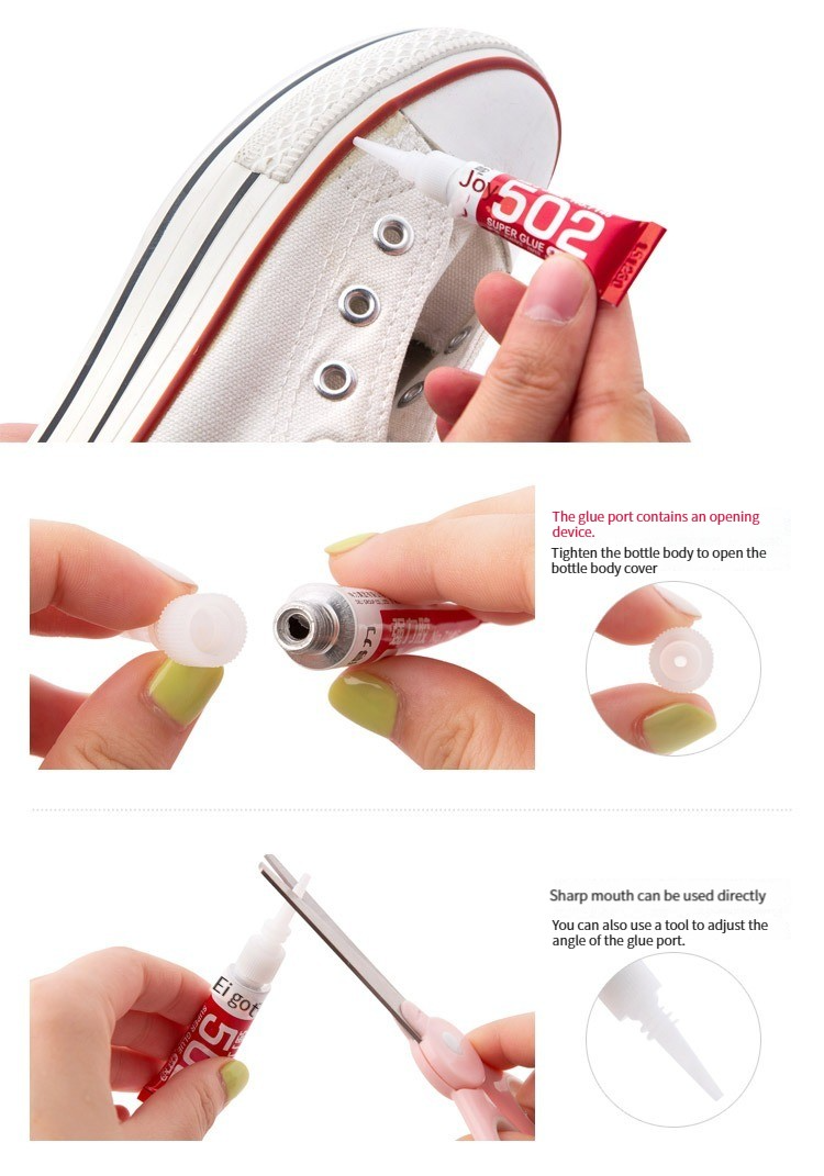 Deli W0002 502 Glue Liquid Shoe Mending Glue Plastic Special Glue ...