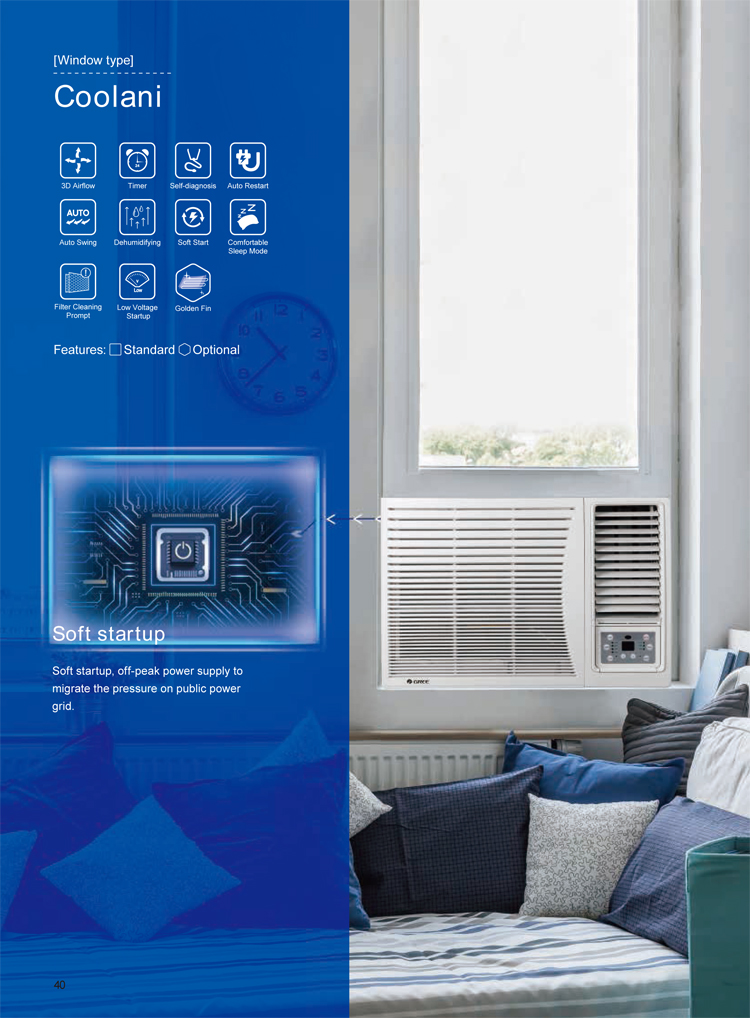 New Listing High Quality Multifunctional Home Mobile Aircon Window Type ...