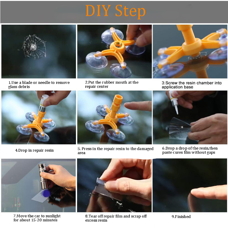 Buy Wholesale China Oem Windshield Repair Kit Car Window Glass Scratch ...