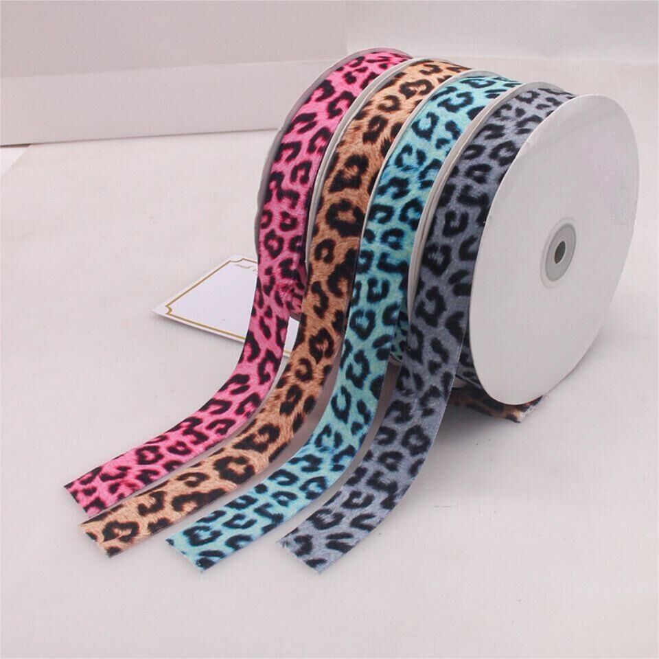 Buy Wholesale China Wholesale 2cm*300cm Leopard Ribbon For Holiday ...