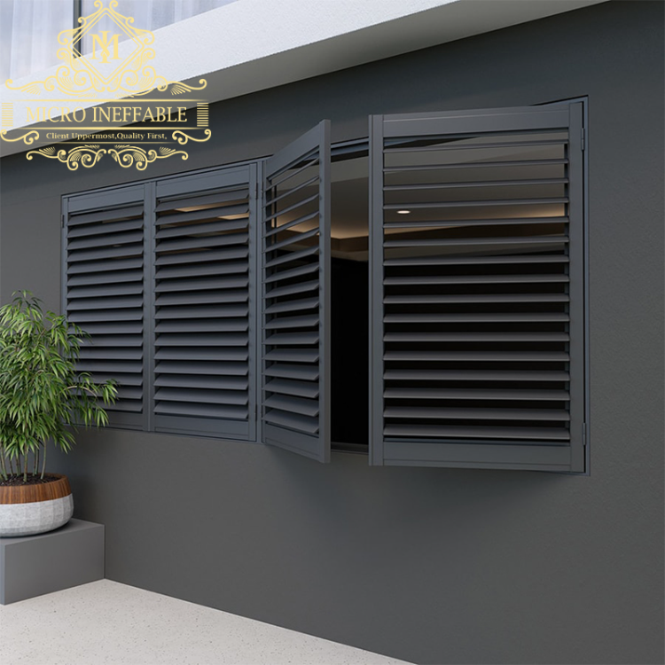 Buy Wholesale China Modern Design High Quality Aluminum Glass Shutter ...