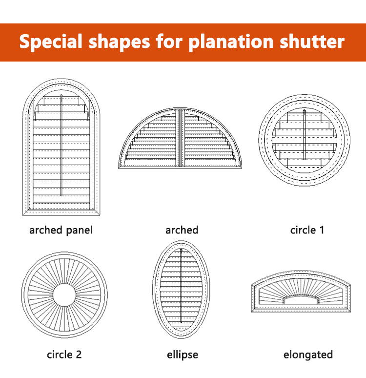 Adjustable Interior Pvc Shutter Wood Window Plantation Shutters For ...