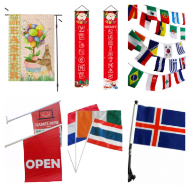 Bulk Buy China Wholesale Custom Triangle String Flags Outdoor Indoor ...