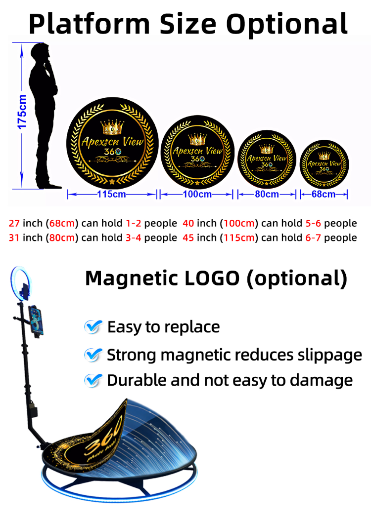 Buy Wholesale China Factory Shipped In 48h For Free 360 Photo Booth For ...