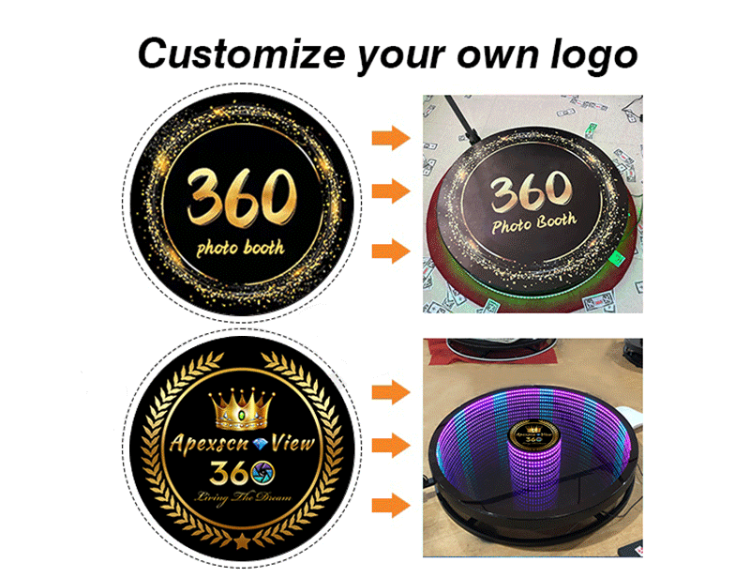 Buy Wholesale China Factory Shipped In 48h For Free 360 Photo Booth For ...