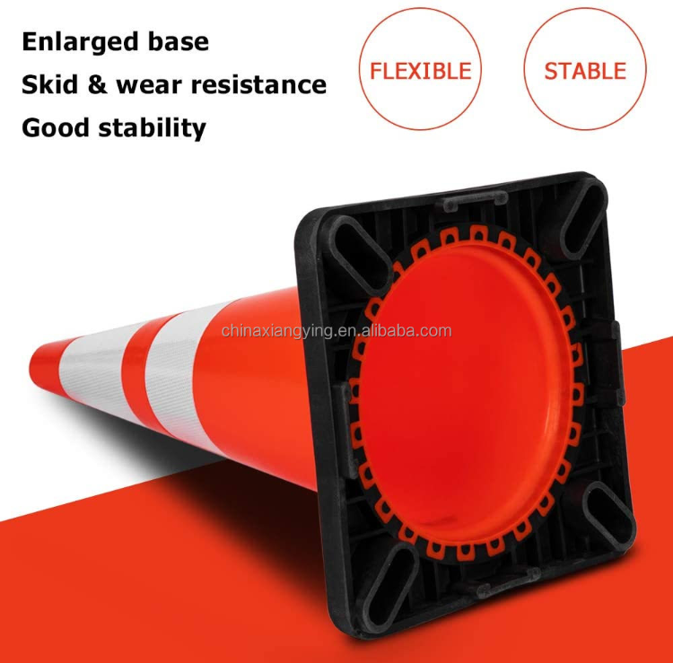 28inches 700mm Economic Pvc Plastic Soft Reflective Flexible Road ...