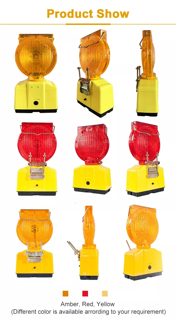 Buy China Wholesale Traffic Warning Cones Solar Road Way Warning Light ...