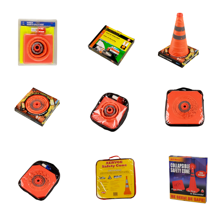 Buy Wholesale China Portable Traffic Flexible Collapsible Retractable ...