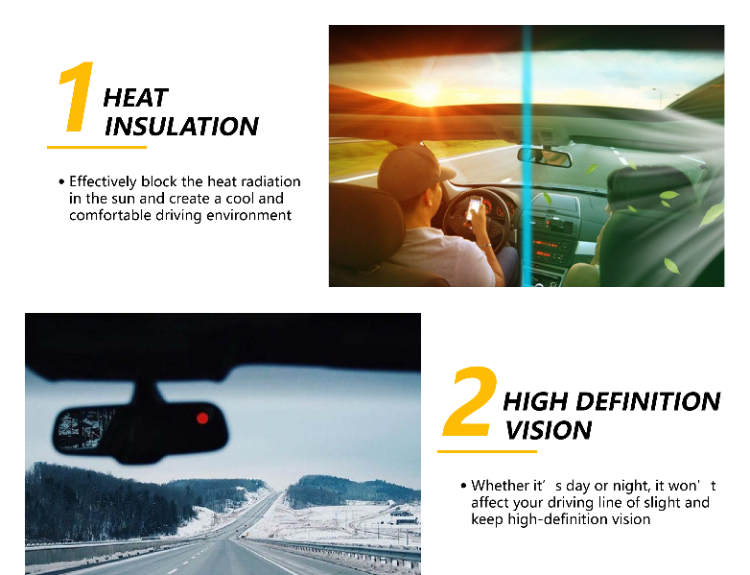 Kpal 1.52x30m Auto Window Tint Film Nano Ceramic Window Film Car Window ...