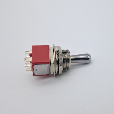Mom Off Mom 12mm 6 Pin Three Position Momentary Toggle Switch For ...