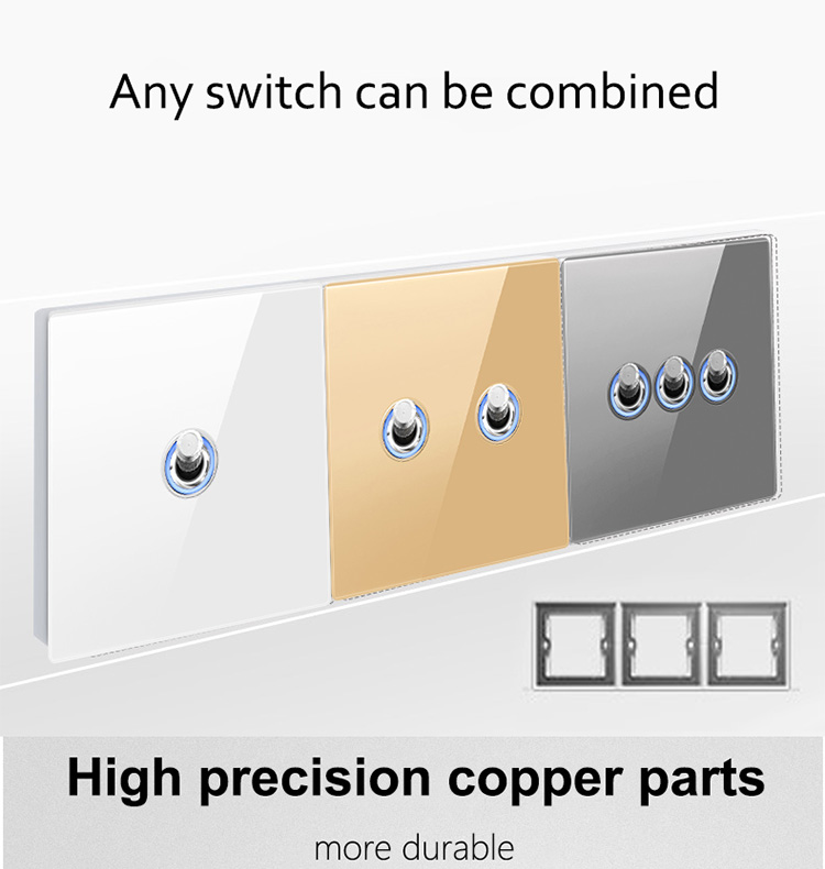 Buy Wholesale China Yinka Good Quality Assurance Glass Toggle Switch ...